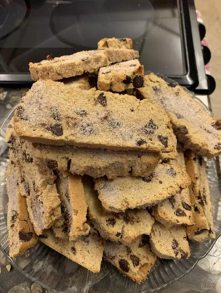 Passover Choco Nut Mandel Bread