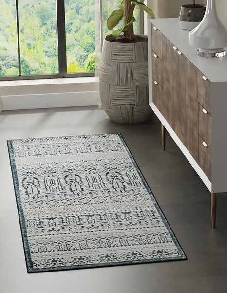 Cloisters Blue Rug by Jill Zarin
