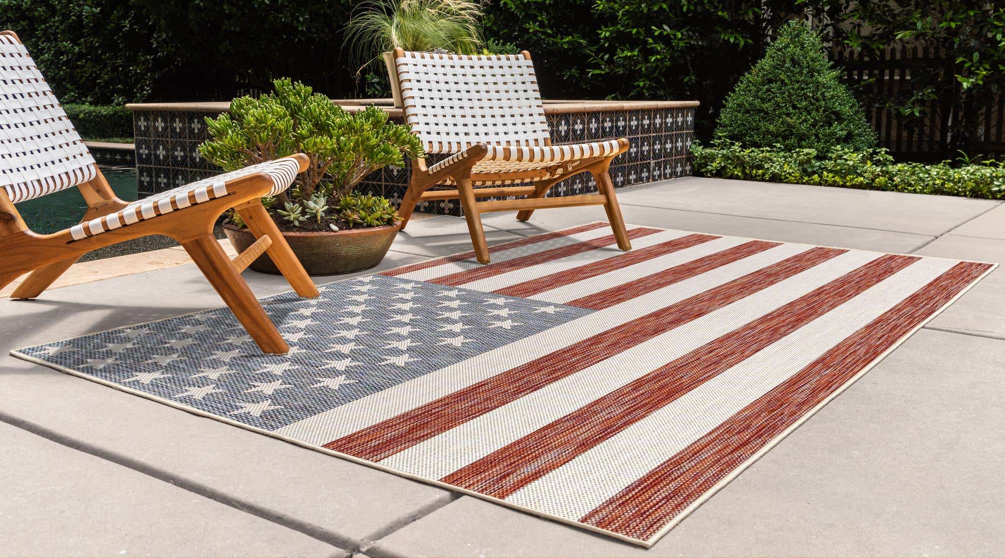 American Flag Rug by Jill Zarin Home
